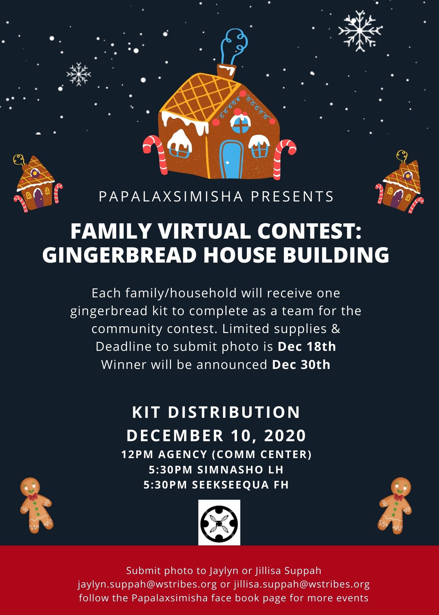 Family Gingerbread House Kits – KWSO 91.9