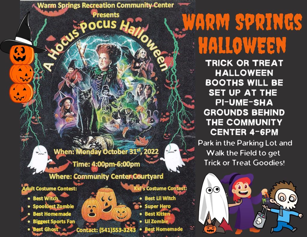 Warm Springs Recreation Halloween – KWSO 91.9
